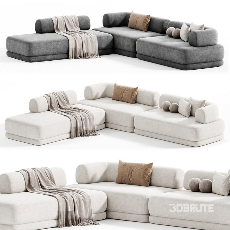 Bumper Sofa - 3dbrute : 3dmodel furniture and decor