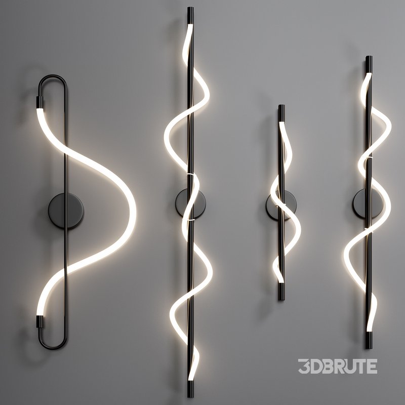 ZENITH WALL UNIT 07L 3d model Buy Download 3dbrute