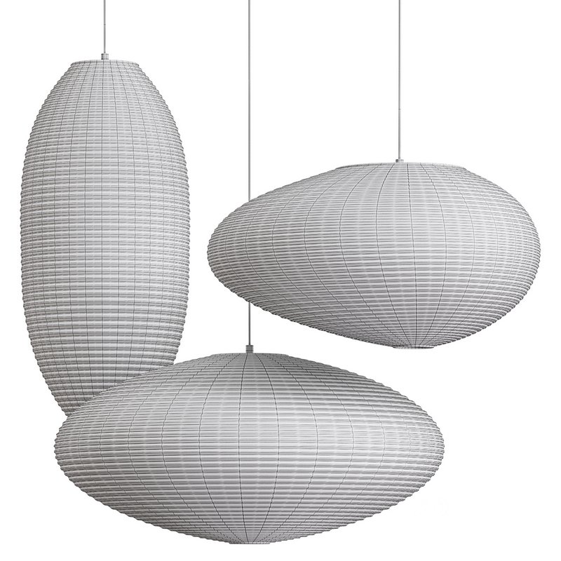 Akari Light By DANSK 3d model Buy Download 3dbrute