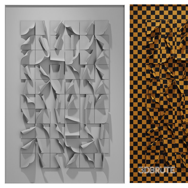 JALI PANEL 3d model Buy Download 3dbrute
