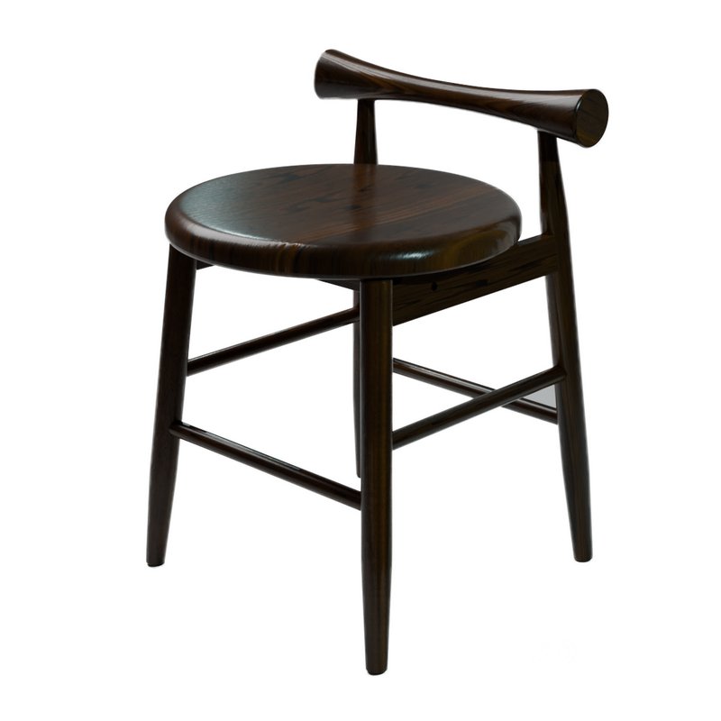 Comfortable Vanity Stool 3d model Buy Download 3dbrute