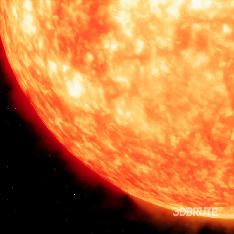 Sun 3d model 3d model Download 3dbrute