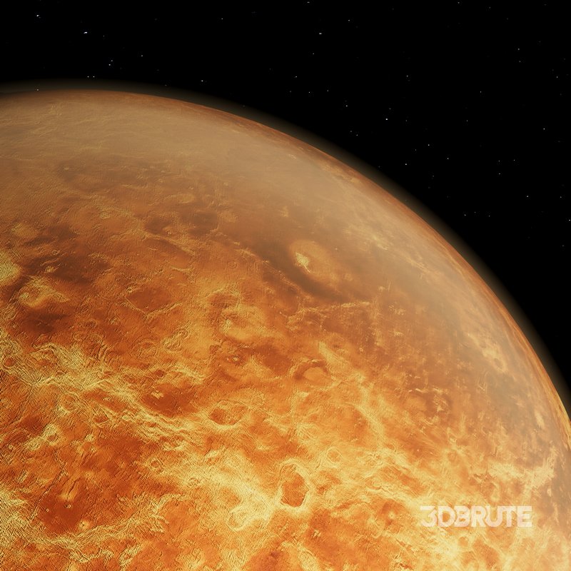 Mars 3d model 3d model Buy Download 3dbrute