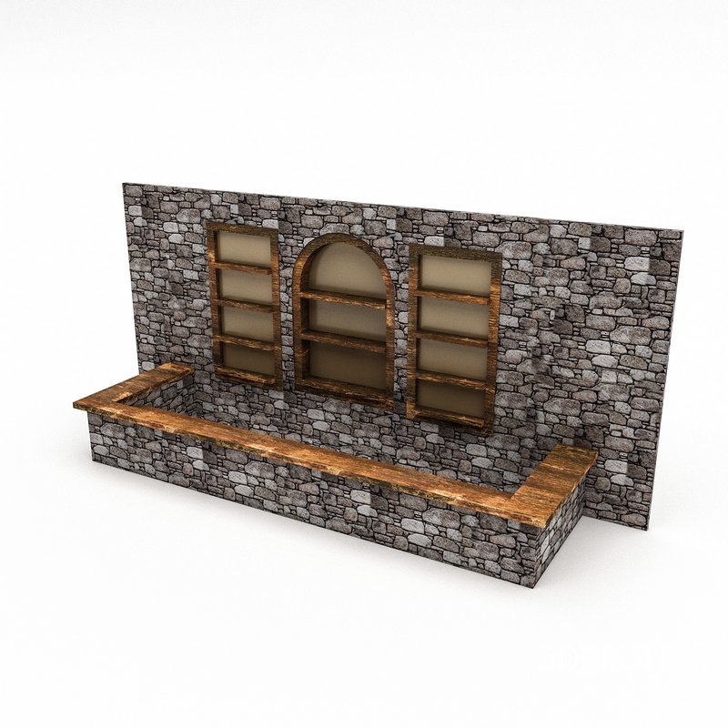 3D model bamboo and snaps separator 3d model Buy Download 3dbrute