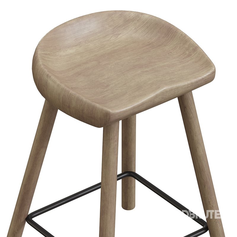 SAMUEL COUNTER STOOL 3d model Buy Download 3dbrute
