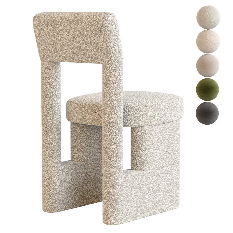URBAN chair By Woo 3d model Buy Download 3dbrute