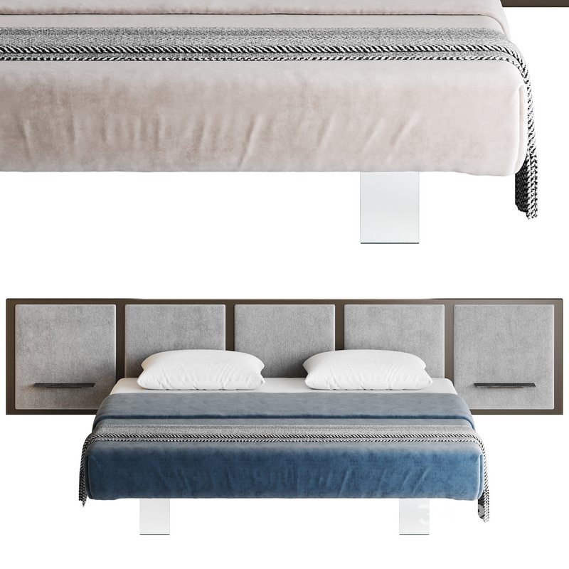 SCACCO A1 bed 3d model Buy Download 3dbrute