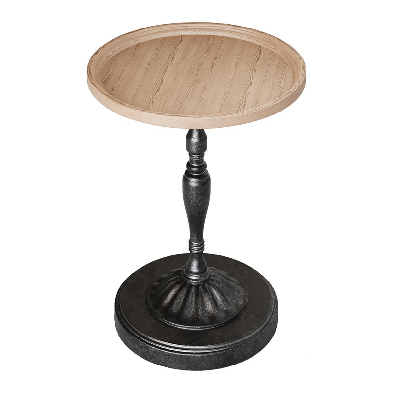 Mezzo Collection Haynes Side Table 3d model Buy Download 3dbrute