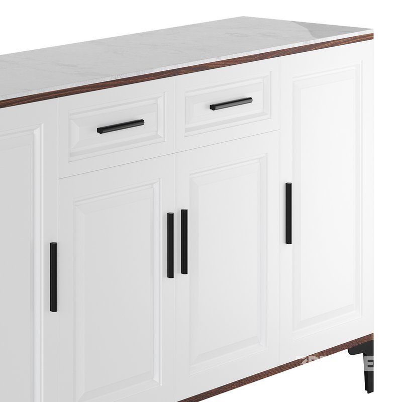 Modern Wood Buffets & Sideboards 3 3d model Buy Download 3dbrute