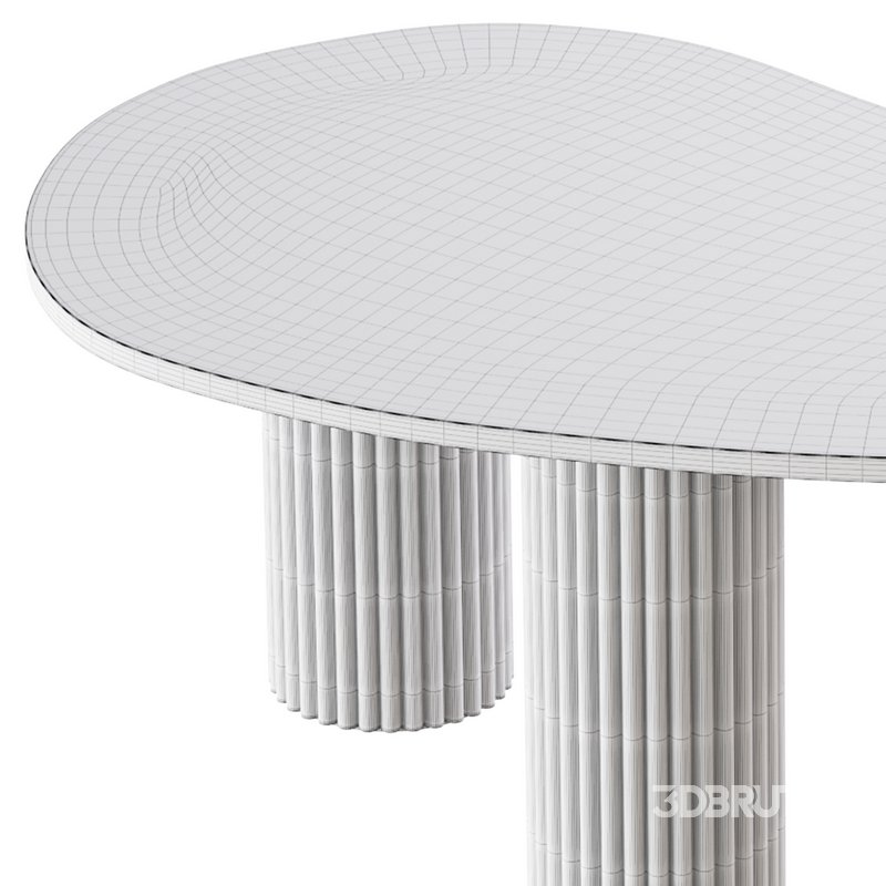Furinno Just 3-Tier Turn-N-Tube End Table 3d model Buy Download 3dbrute