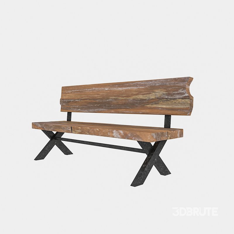 3D natural wood chair model 3d model Buy Download 3dbrute
