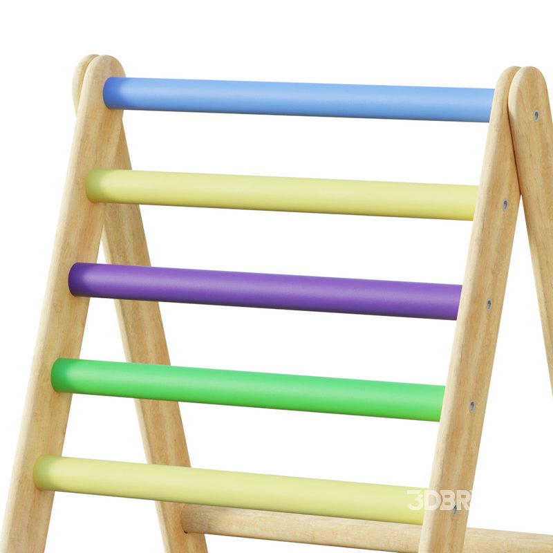 Winter horizontal bar Kinder 3d model Buy Download 3dbrute