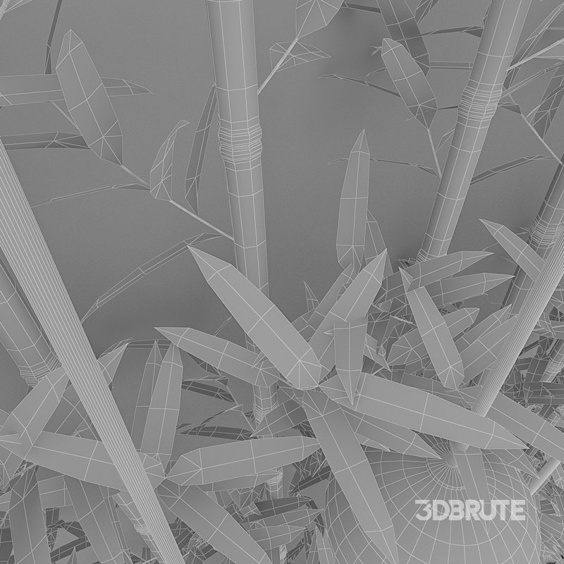 3D model bamboo and snaps separator 3d model Buy Download 3dbrute