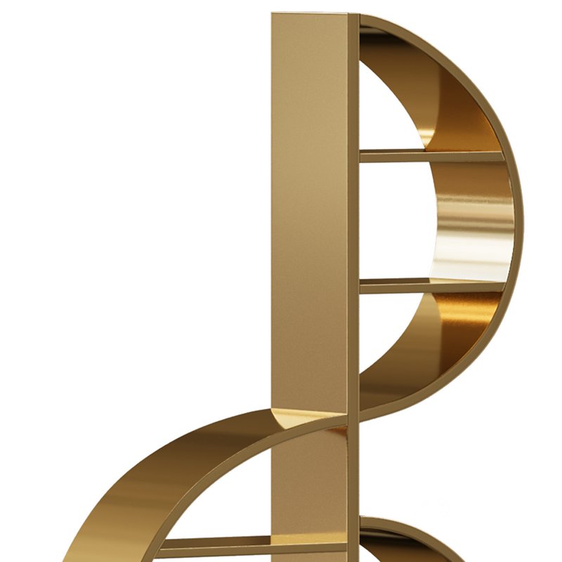 Musical Note Bookshelf 3d model Buy Download 3dbrute