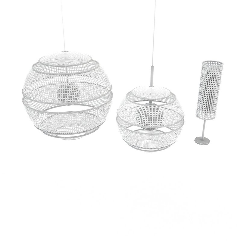 bohemian lighting 01 model 3d model Buy Download 3dbrute