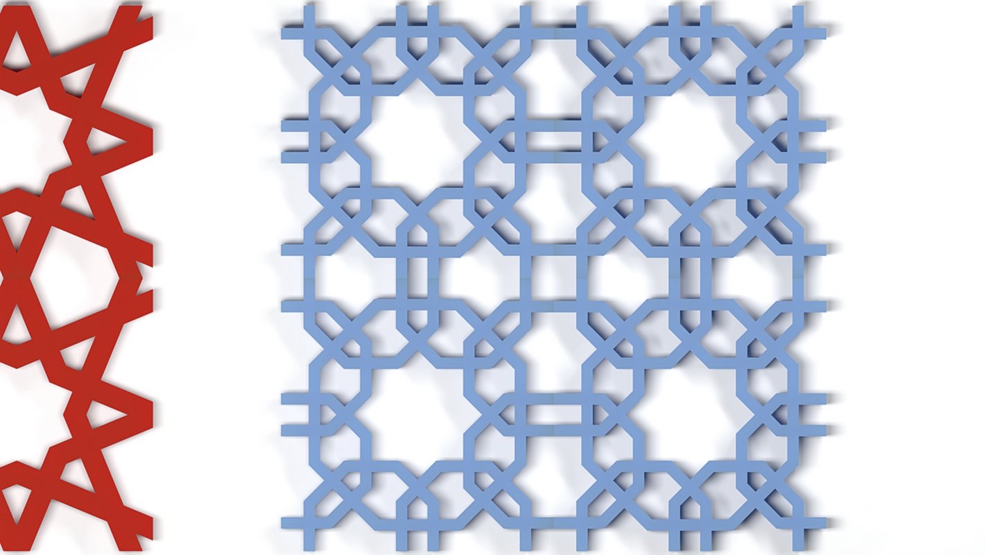 Islamic pattern 3D model 3d model Buy Download 3dbrute