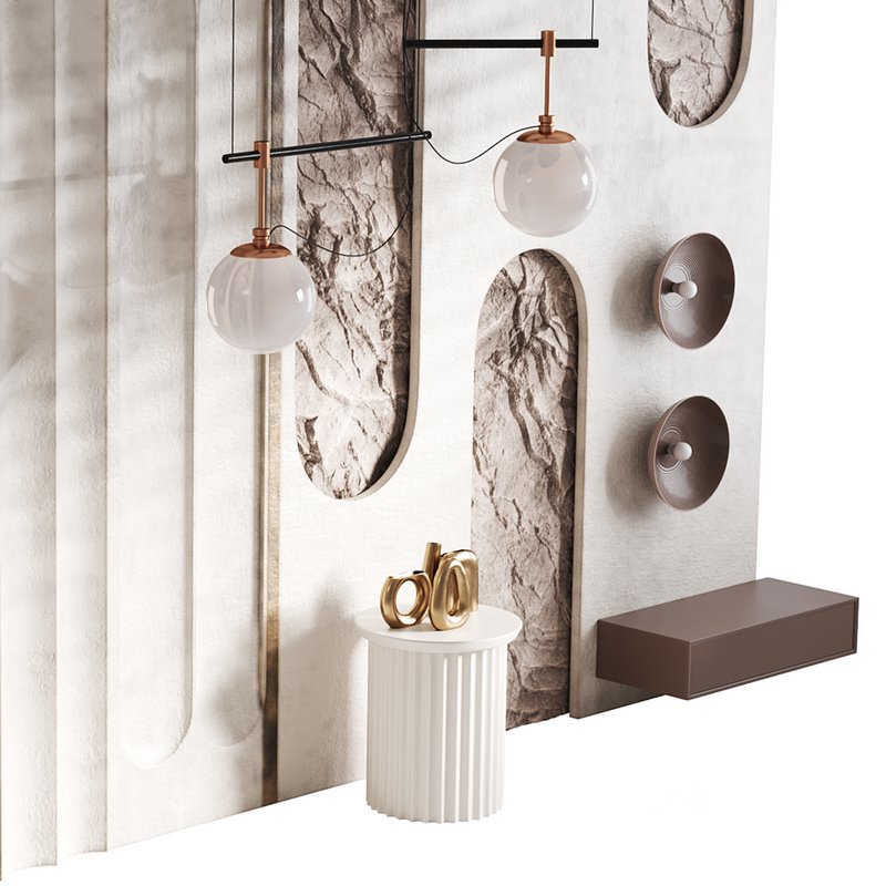 Decorative Wall panel 61 3d model Buy Download 3dbrute