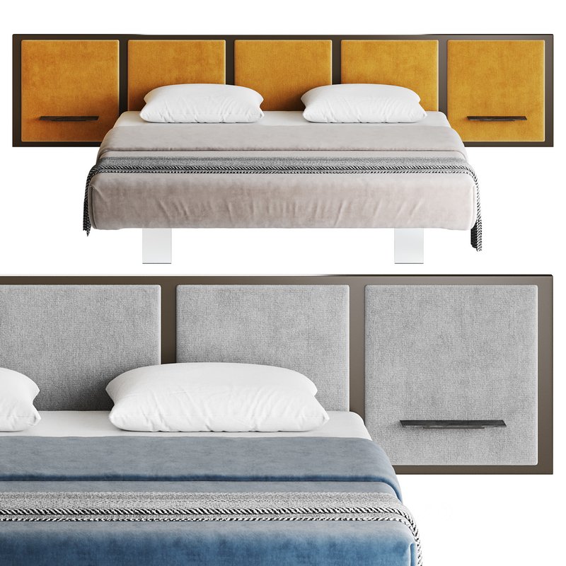 SCACCO A1 bed - 3dbrute : 3dmodel furniture and decor