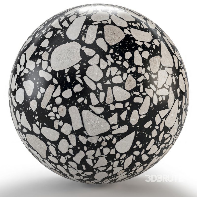 Marble 110 (Terrazzo Slate,Nero Black,Supreme,Pure Onyx) 3d model Buy ...