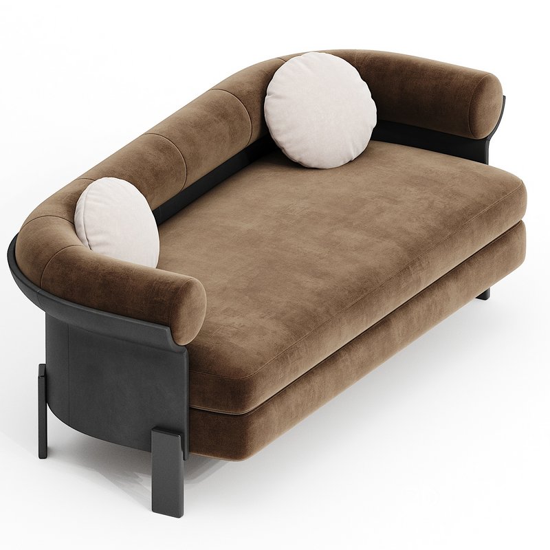 Marechiaro system sofa 3d model Buy Download 3dbrute
