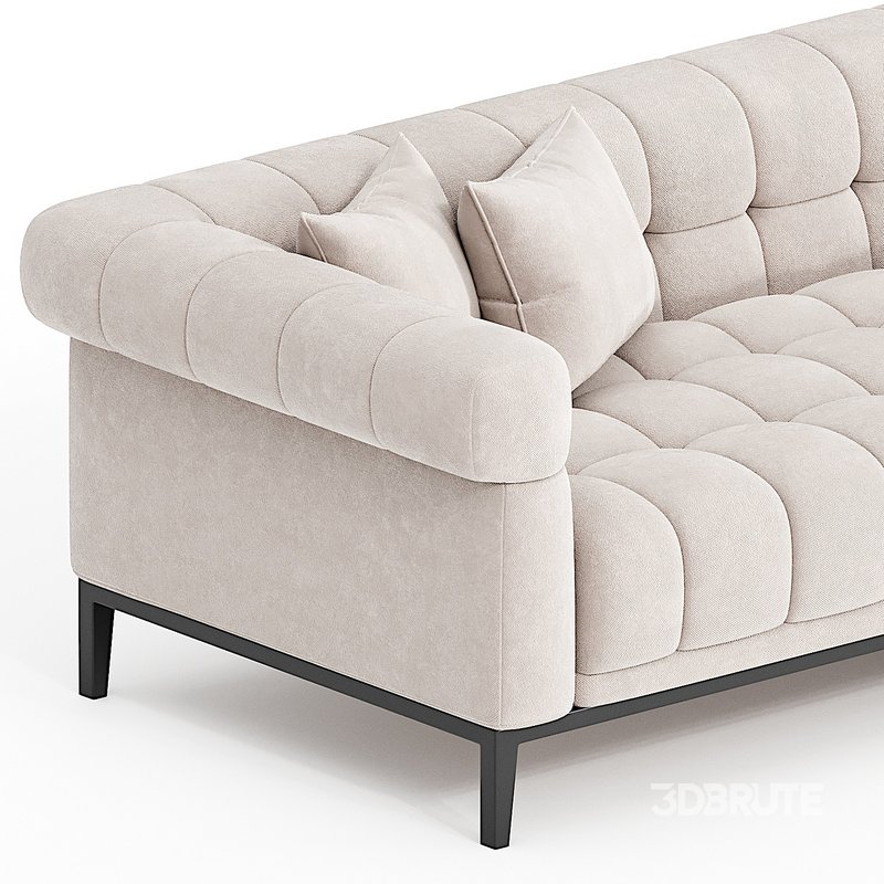 Marechiaro system sofa 3d model Buy Download 3dbrute