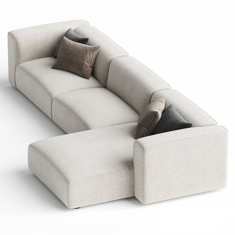 Mate 2012 Sofa 3d model Buy Download 3dbrute