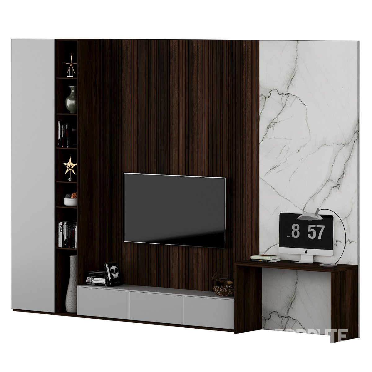 TV Stend 36 3d model Buy Download 3dbrute