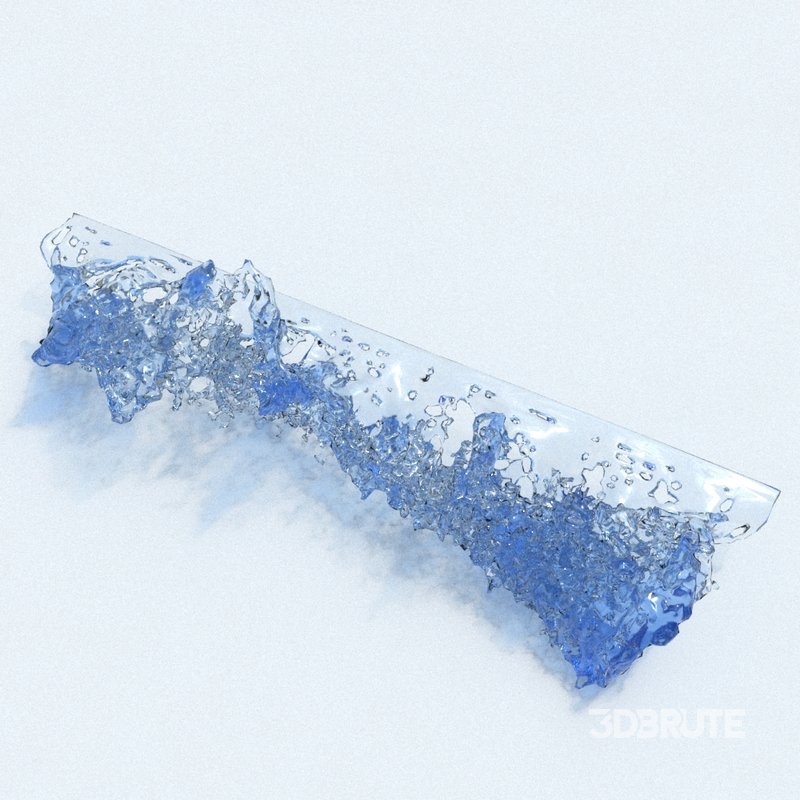 15 Wave Collection 3d model Buy Download 3dbrute