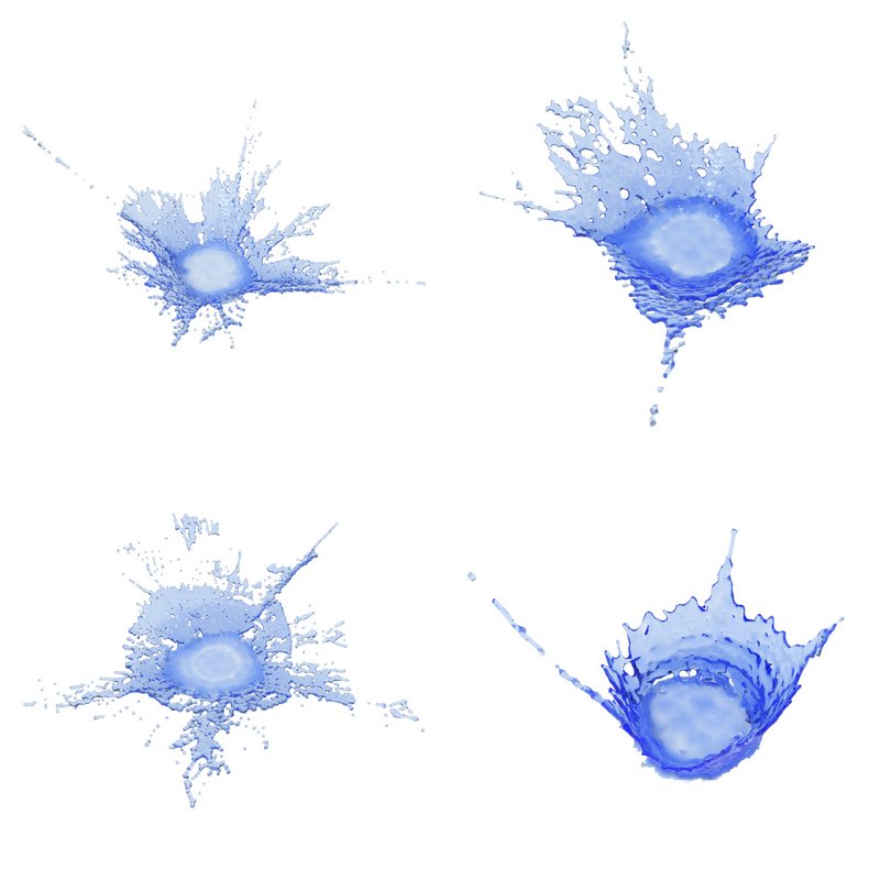 10 water splash 3d model Buy Download 3dbrute