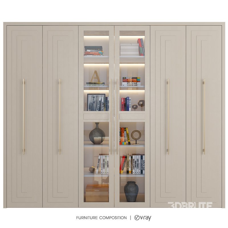 Shkafulkin Raspashnoy Grafit 3d model Buy Download 3dbrute