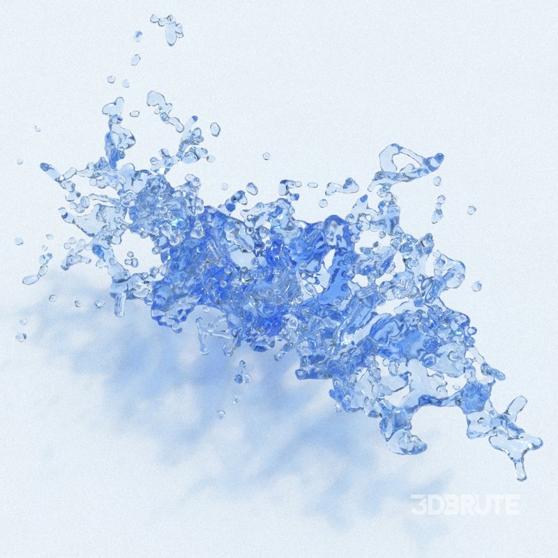 15 Wave Collection 3d model Buy Download 3dbrute