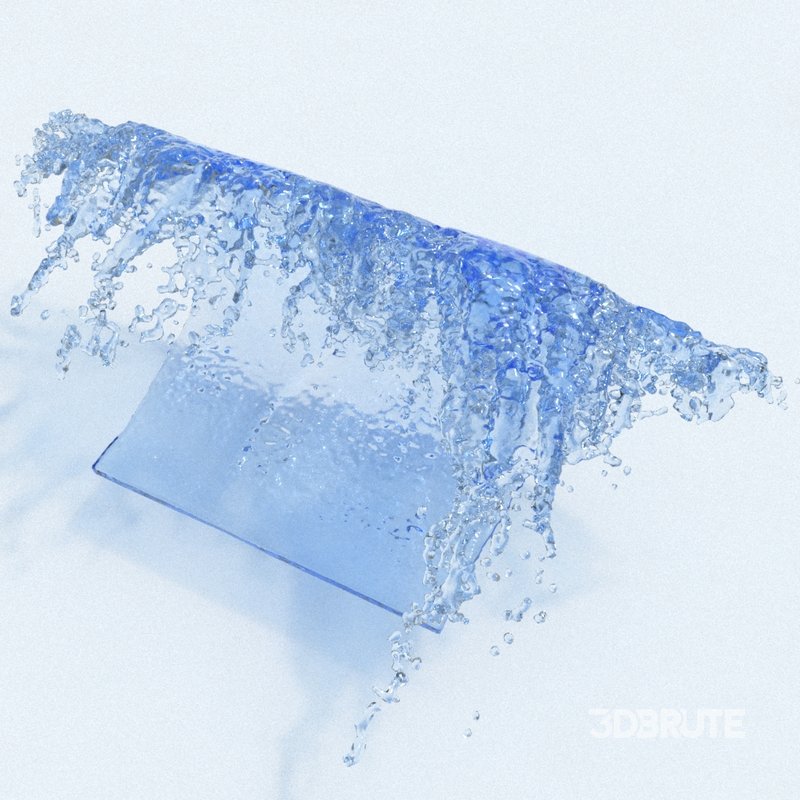 15 Wave Collection 3d model Buy Download 3dbrute