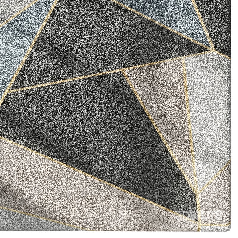 Carpet set 74 3d model Buy Download 3dbrute