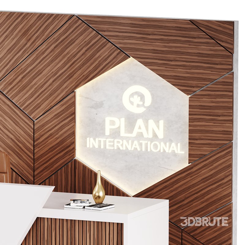 Contemporary Reception 03 3d model Buy Download 3dbrute
