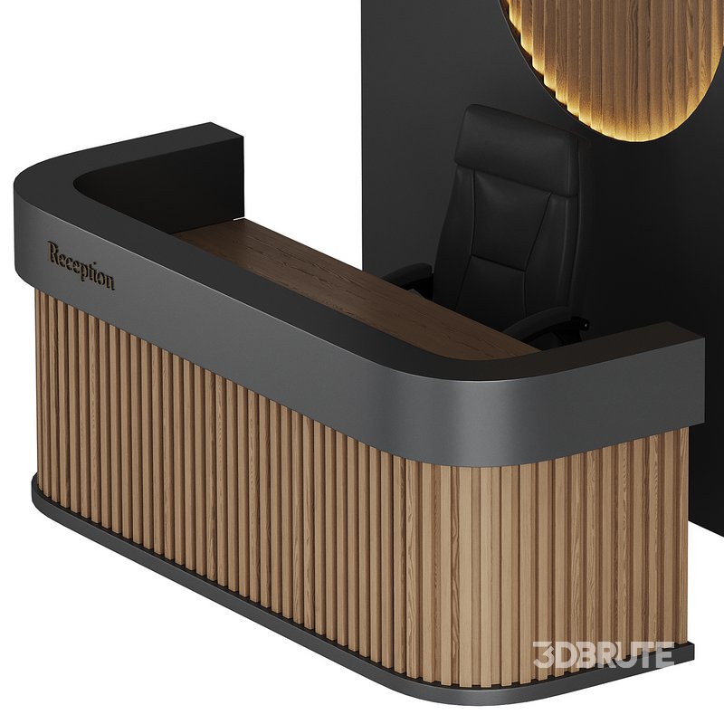 Contemporary Reception 01 3d model Buy Download 3dbrute