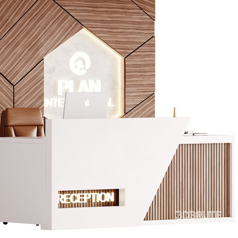 Contemporary Reception 13 3d model Buy Download 3dbrute