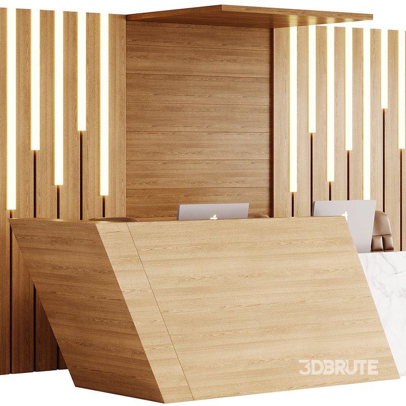 Contemporary Reception 19 3d model Buy Download 3dbrute