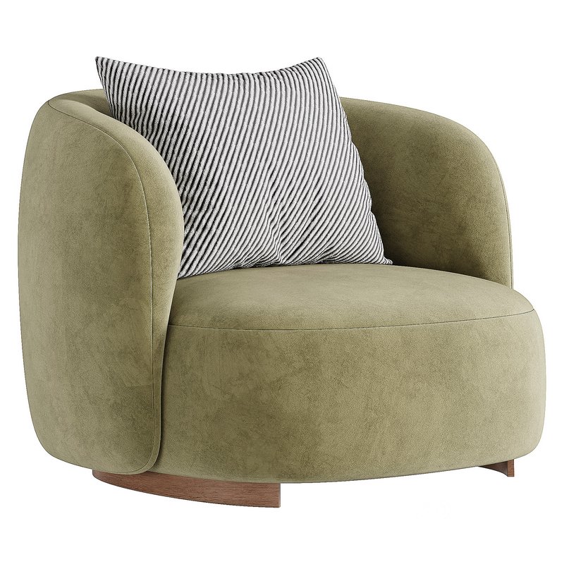 Malea Chair 3d model Buy Download 3dbrute