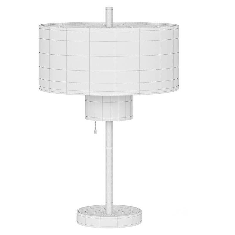 Margin Table Lamp 3d model Buy Download 3dbrute