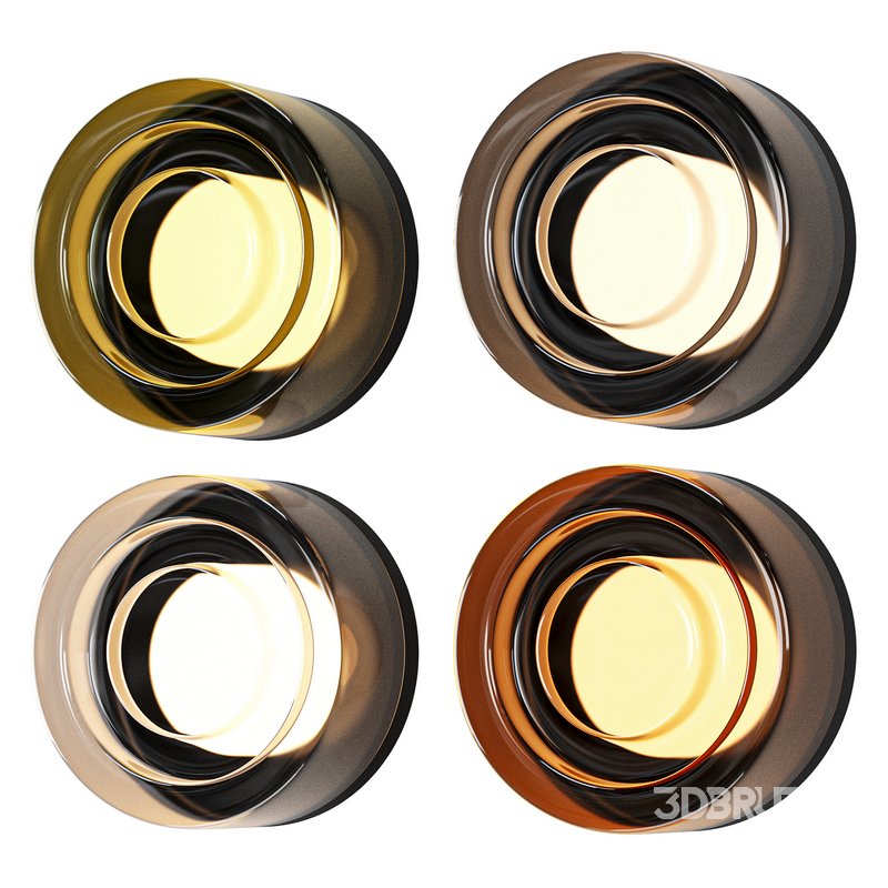 RBW Dimple Sconce 3d model Buy Download 3dbrute