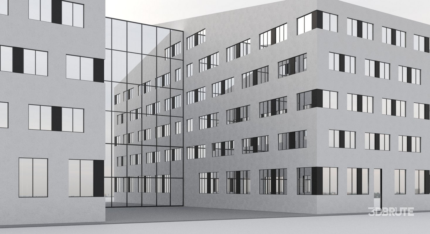 Building - Denmark - Copenhagen - 3dbrute: 3D Models for a New Earth ...