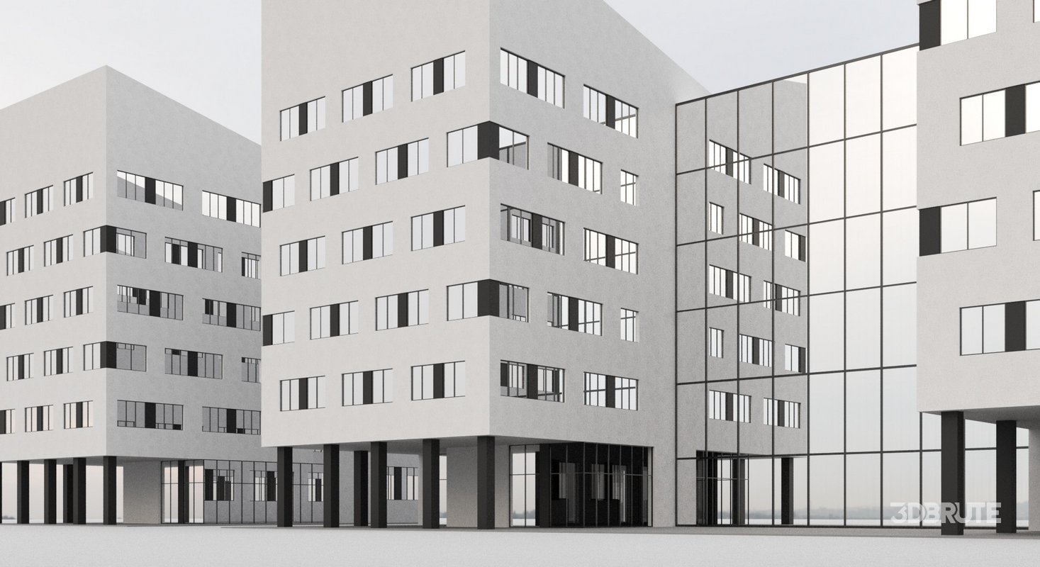 Building - Denmark - Copenhagen - 3dbrute: 3D Models for a New Earth ...