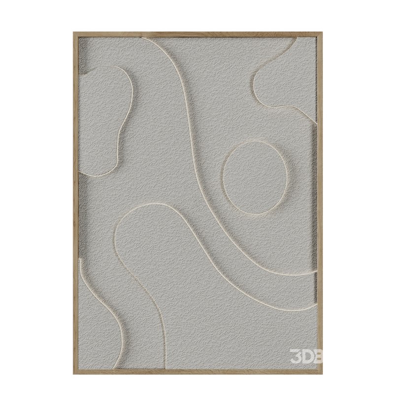 Minimal frame picture 3d model Buy Download 3dbrute