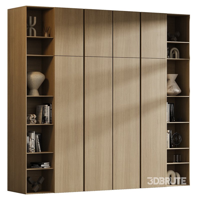 wardrobe 141 3d model Buy Download 3dbrute
