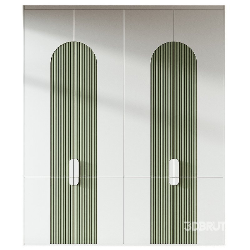 wardrobe 191 3d model Buy Download 3dbrute