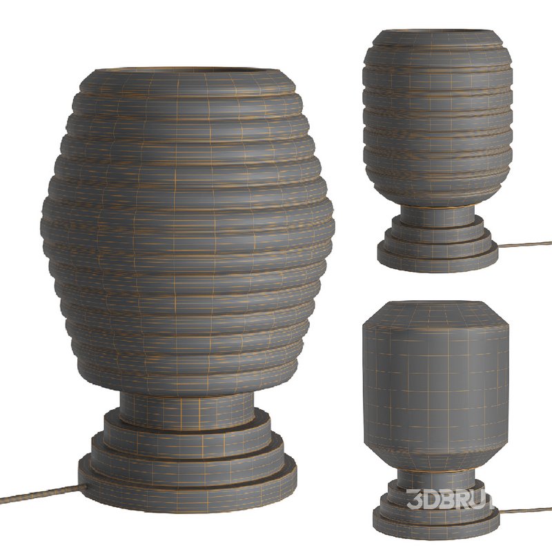 LAYERS Modern Table Lamp Modern Accent Lamp 3d model Buy Download 3dbrute