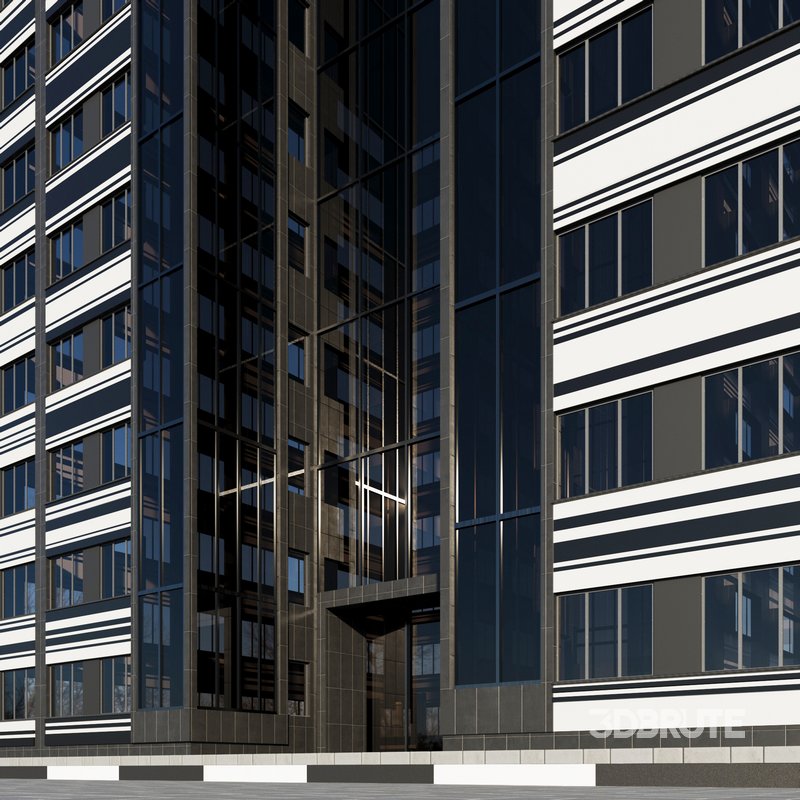 Building - Denmark - Copenhagen - 3dbrute : 3dmodel furniture and decor