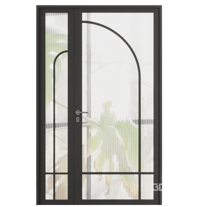 Entrance door set70 3d model Buy Download 3dbrute
