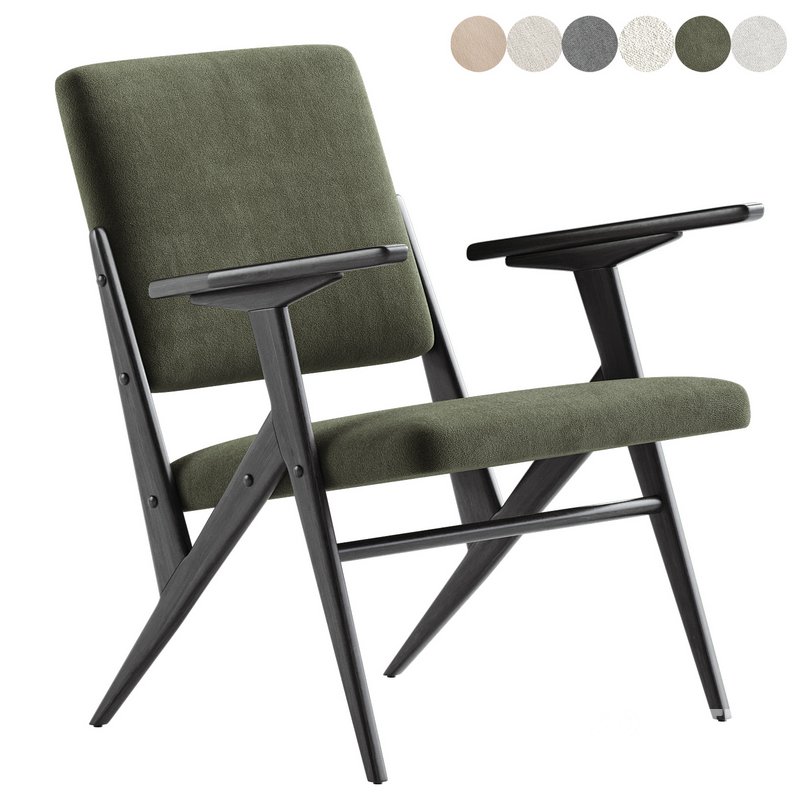 Armchair Manic 3d model Buy Download 3dbrute