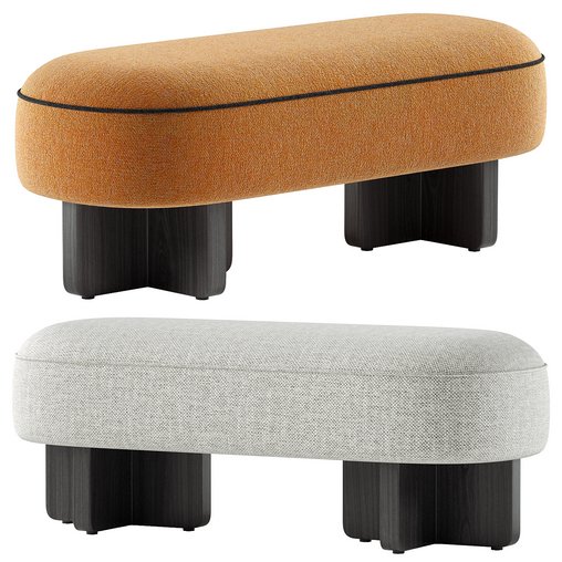 Larson Long Bench - 3dbrute : 3dmodel furniture and decor